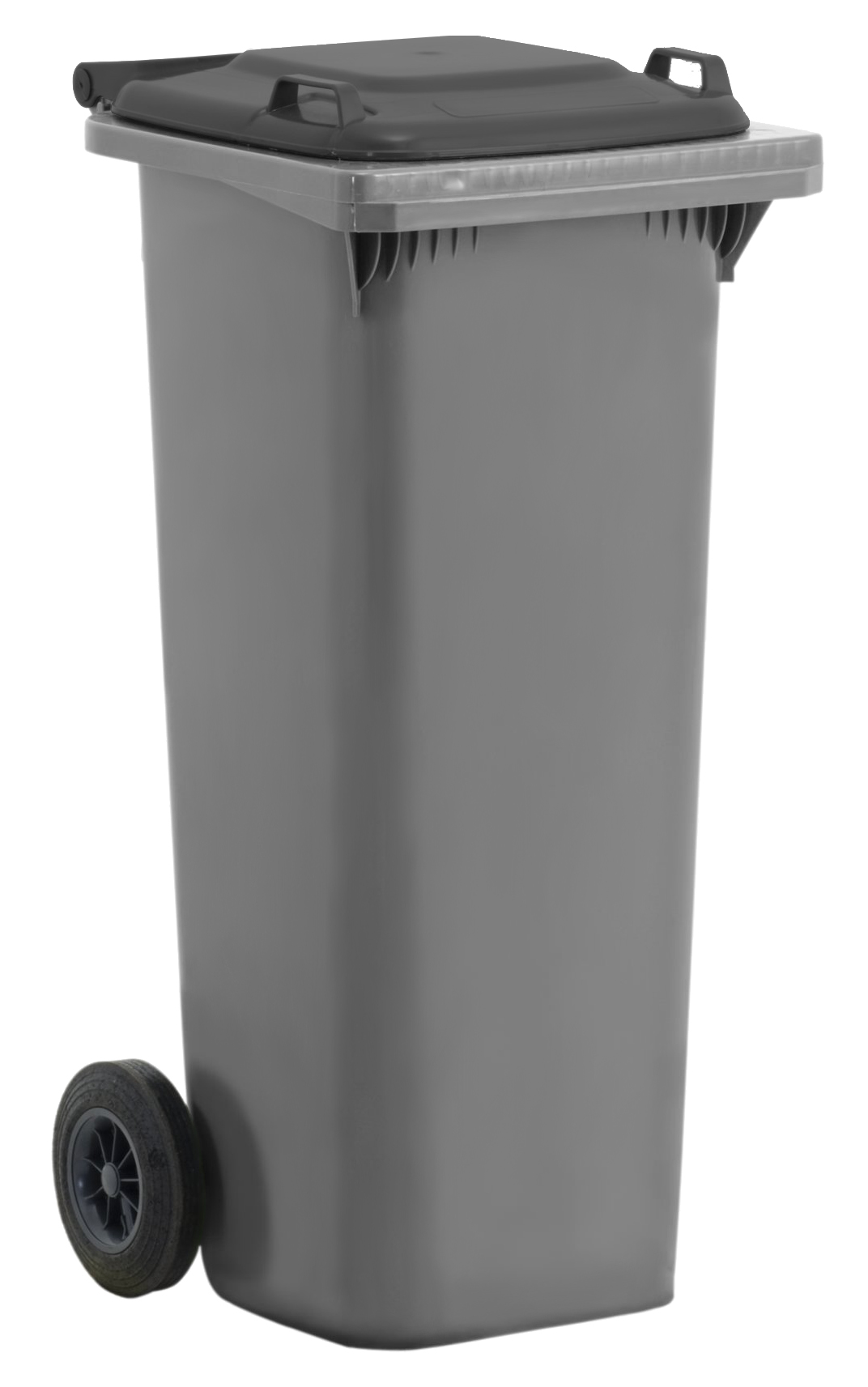 Bac plastique 140L gris clair/gris foncé - FM Developpement